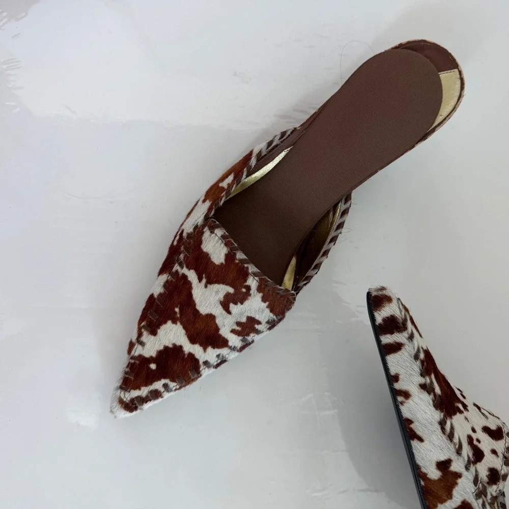 Gianni Bini | Shoes | Vintage 9s Gianni Bini Ponyhair Kitten Heels Size ...